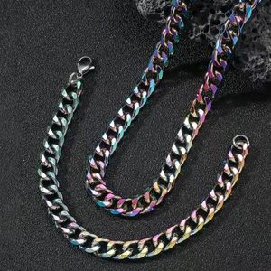 Accessories | Nice Colorful Stainless Steel Bracelet And Necklace Set ...
